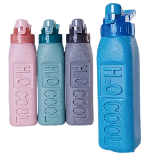 H2O COOL 1000 ML PLASTIC WATER BOTTLE (H2O) – Aldeera mall