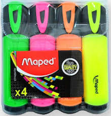 MAPED HIGHLIGHTERS NEON – Aldeera mall